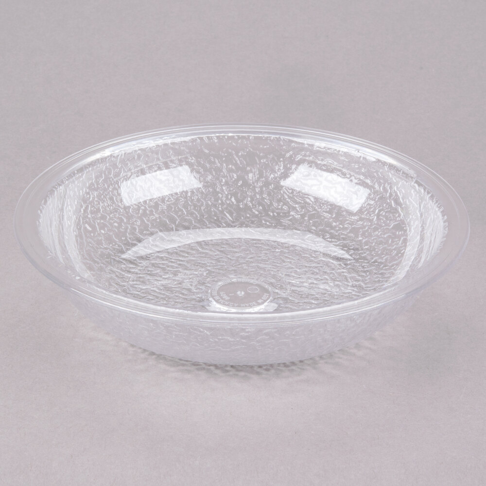 Cambro Camwear® 0.59 Qt. Translucent Pebbled Polycarbonate Serving ...