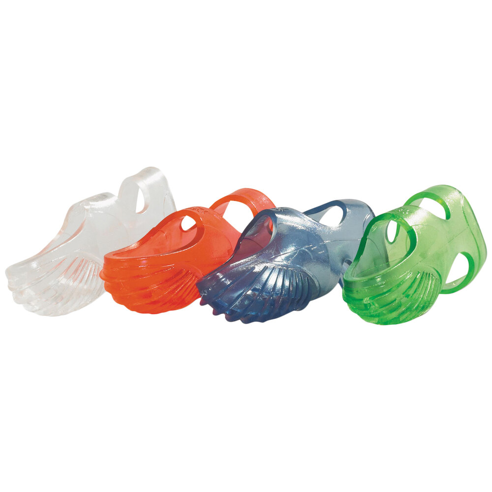 LEE 61410 Assorted Sizes Rubber Finger Tips Set - 10/Set