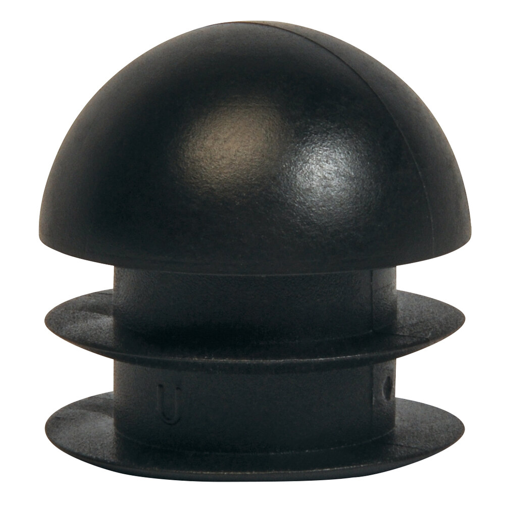 CSL P135-4-24 1" Black Round Replacement Foot Plug for Tray Stands and ...