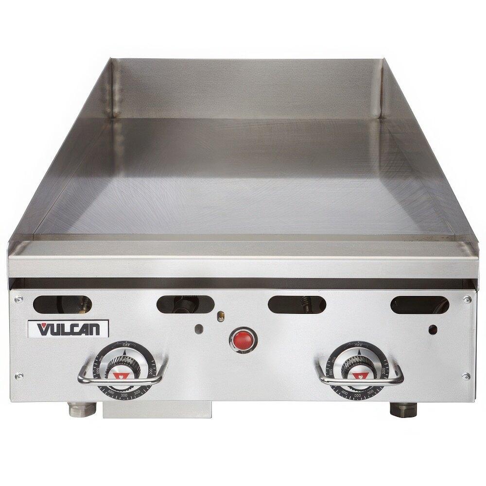 Vulcan MSA24-30 24" Countertop Natural Gas Deep Griddle with Snap ...