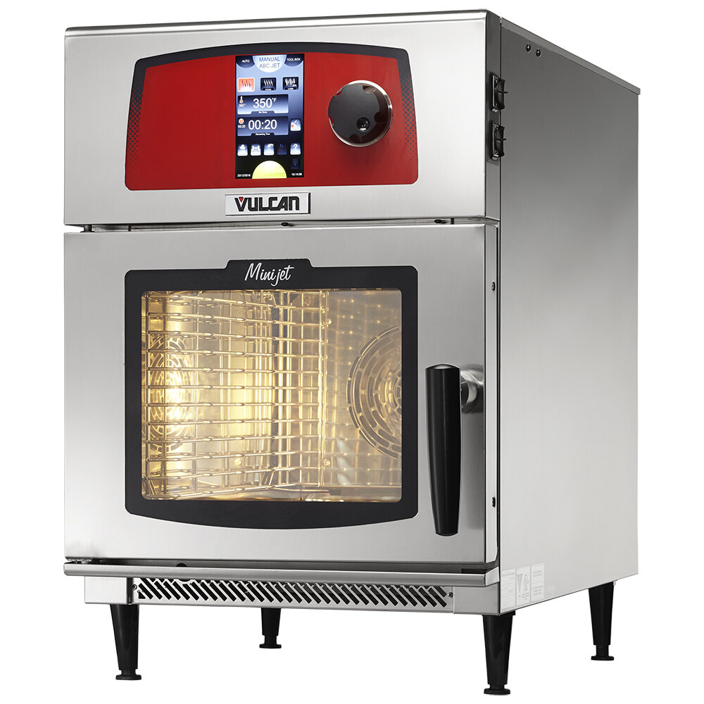Vulcan MINI-JET Mini Electric Boilerless Combi Oven with Left Hinged ...
