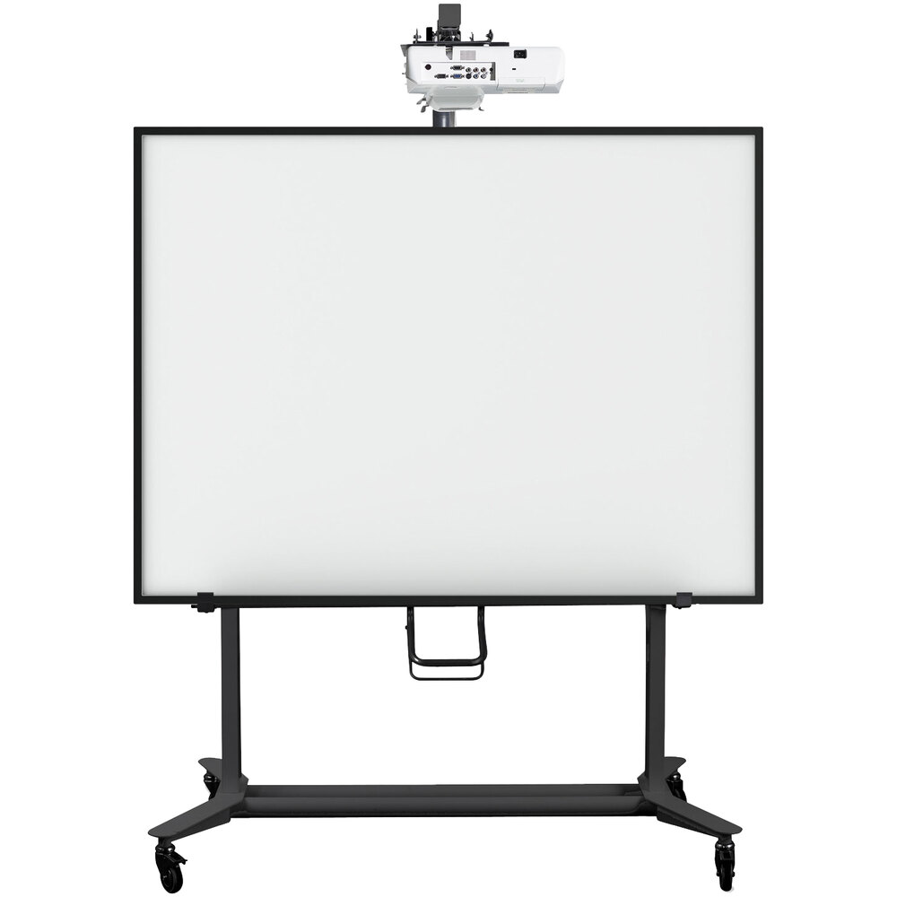 MasterVision BI350420 Mobile Interactive Board Stand with Projector Arm