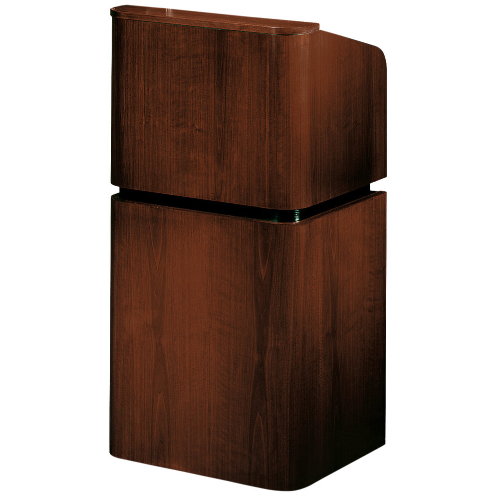 Oklahoma Sound 910/901-MY/WT Mahogany / Walnut Finish Floor Host Stand