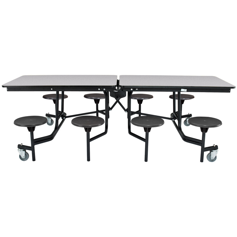 National Public Seating MTS8-PWTMPC 8' Rectangular Mobile Plywood ...