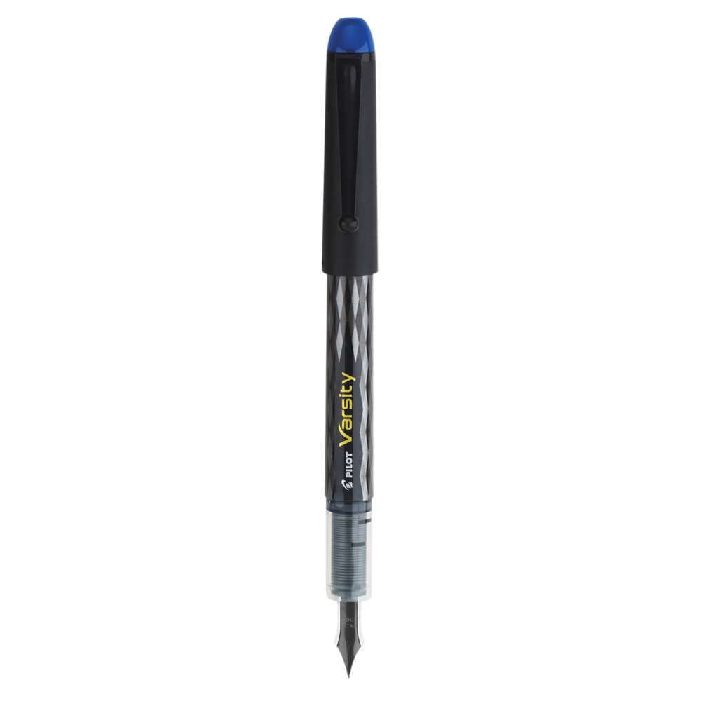 Pilot 90011 Varsity Blue Ink with Gray Pattern Barrel 1mm Fountain ...