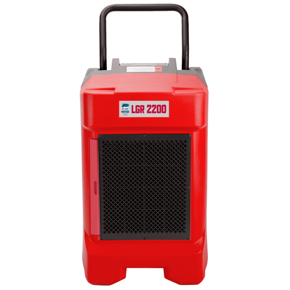 B-Air BA-LGR-2200-RD Vantage LGR Red 225 Pint Dehumidifier - 115V