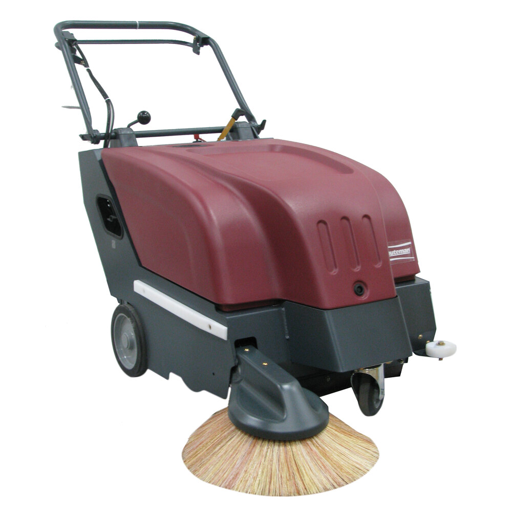 Minuteman KS28 28" Walk Behind Battery Operated Carpet Sweeper