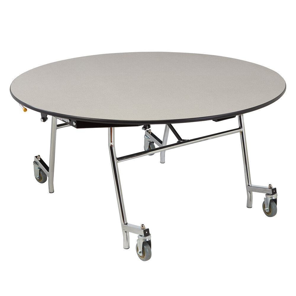 National Public Seating MTSSF-60R-PWPECR 60" Round Plywood Cafeteria ...