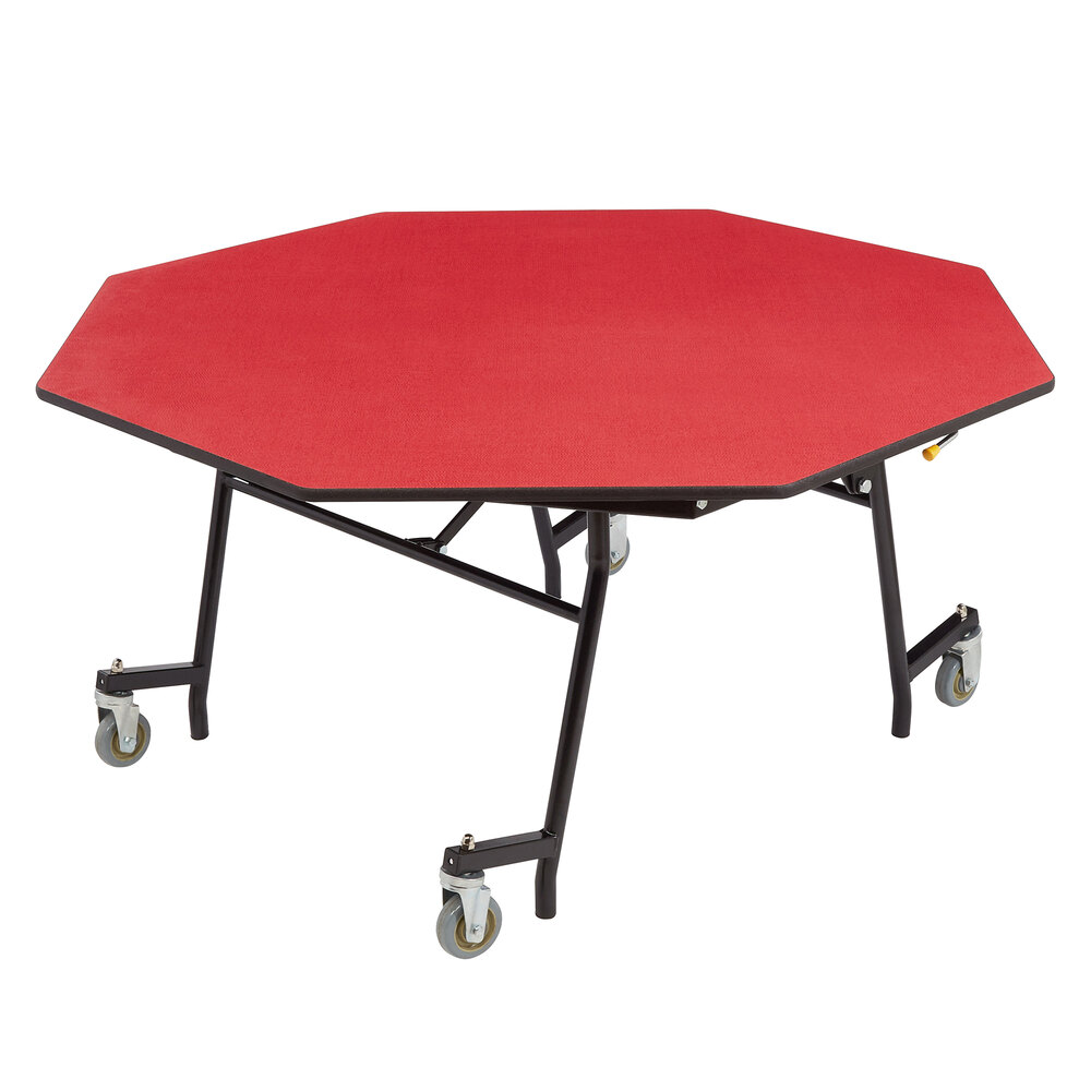 National Public Seating MTSSF-60O-MDPECR 60" Octagonal MDF Cafeteria ...