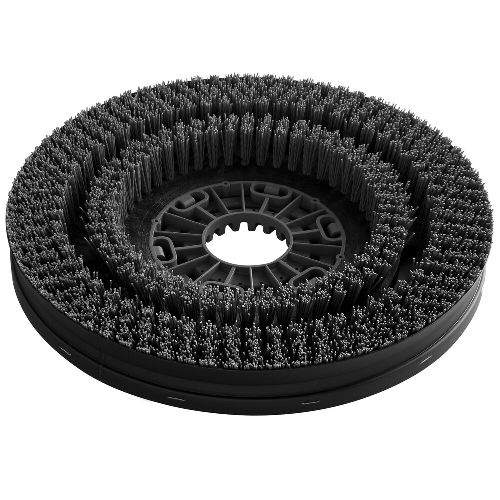 Minuteman 7520 15" Gray Medium-Duty Disc Brush with Aqua-Stop for E30 ...