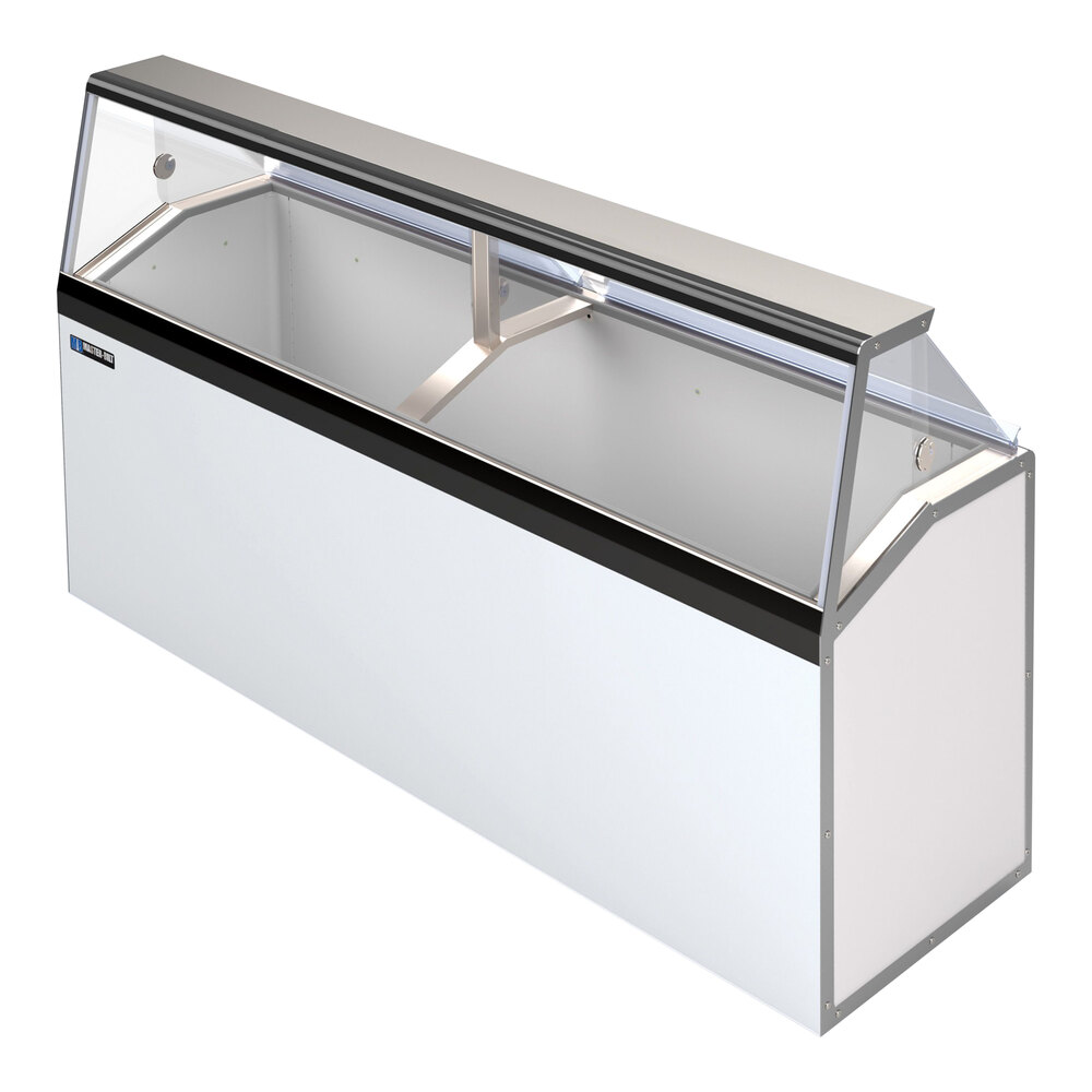 Master-Bilt DD-88L 90" Low Glass Ice Cream Dipping Cabinet