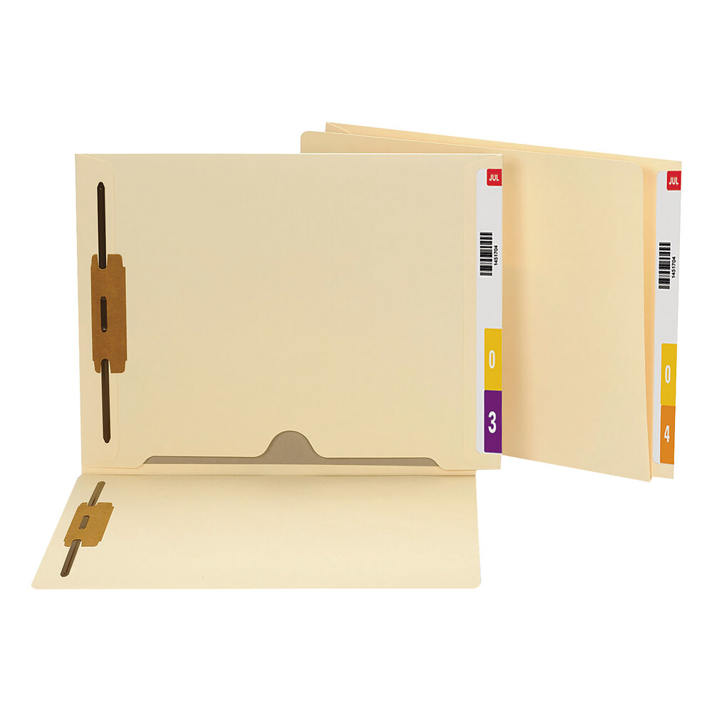 Smead 34101 Letter Size Folder with Prong Fasteners - Standard Height ...