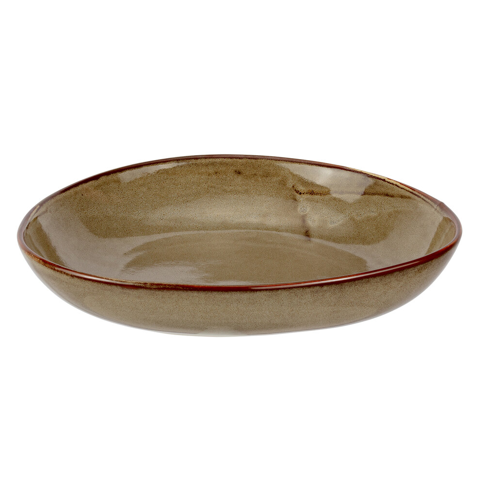 Bon Chef 2300027P Tavola Harbour 11" Porcelain Salad / Pasta deep Plate ...