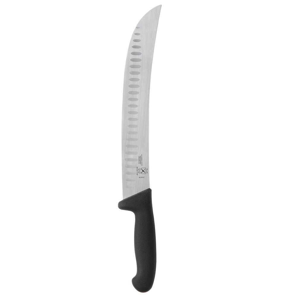 Mercer Culinary M13612 BPX® 12" Granton Edge Cimeter Knife with Nylon ...
