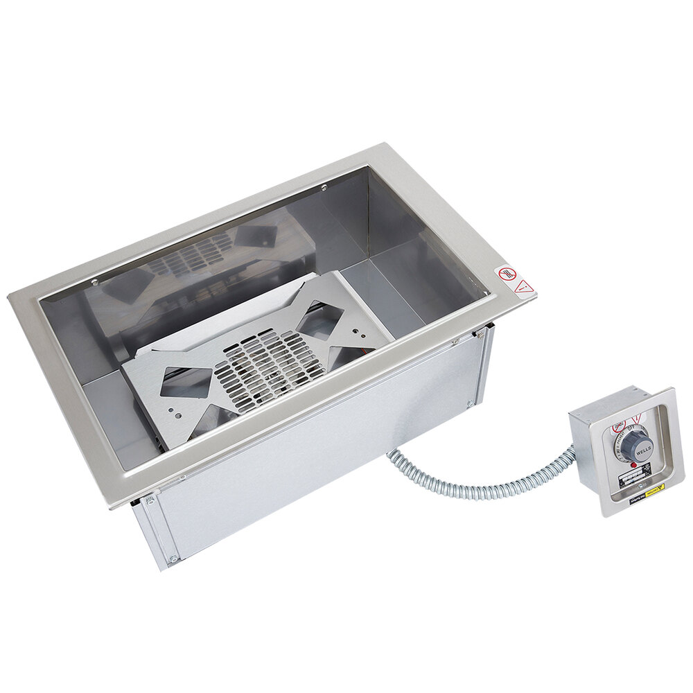 Wells 5P-MDW100 Drop-In 1 Pan Dry Hot Food Well with Infinite Controls ...