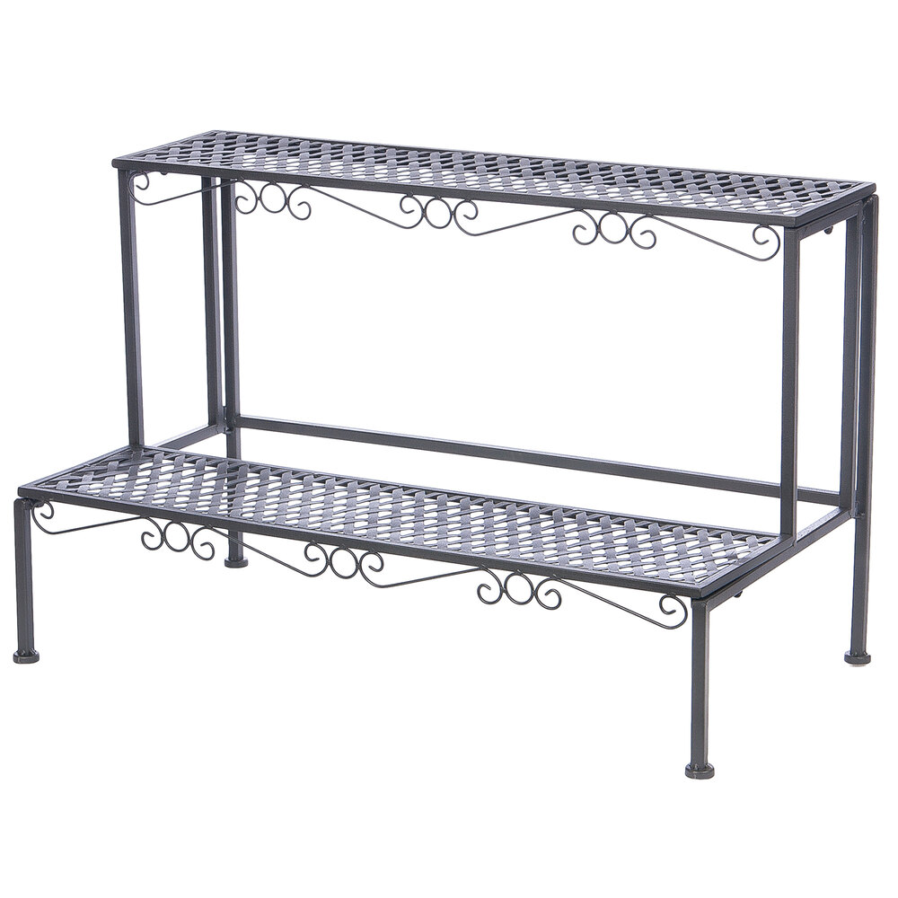 Metal 2 Step Display Riser - 29 1/2" x 15 1/2" x 19"