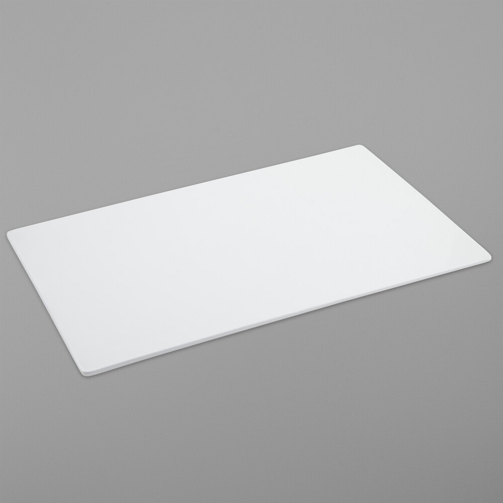 Bon Chef 52138PWHT EZ Fit White Sandstone Full-Size Tile