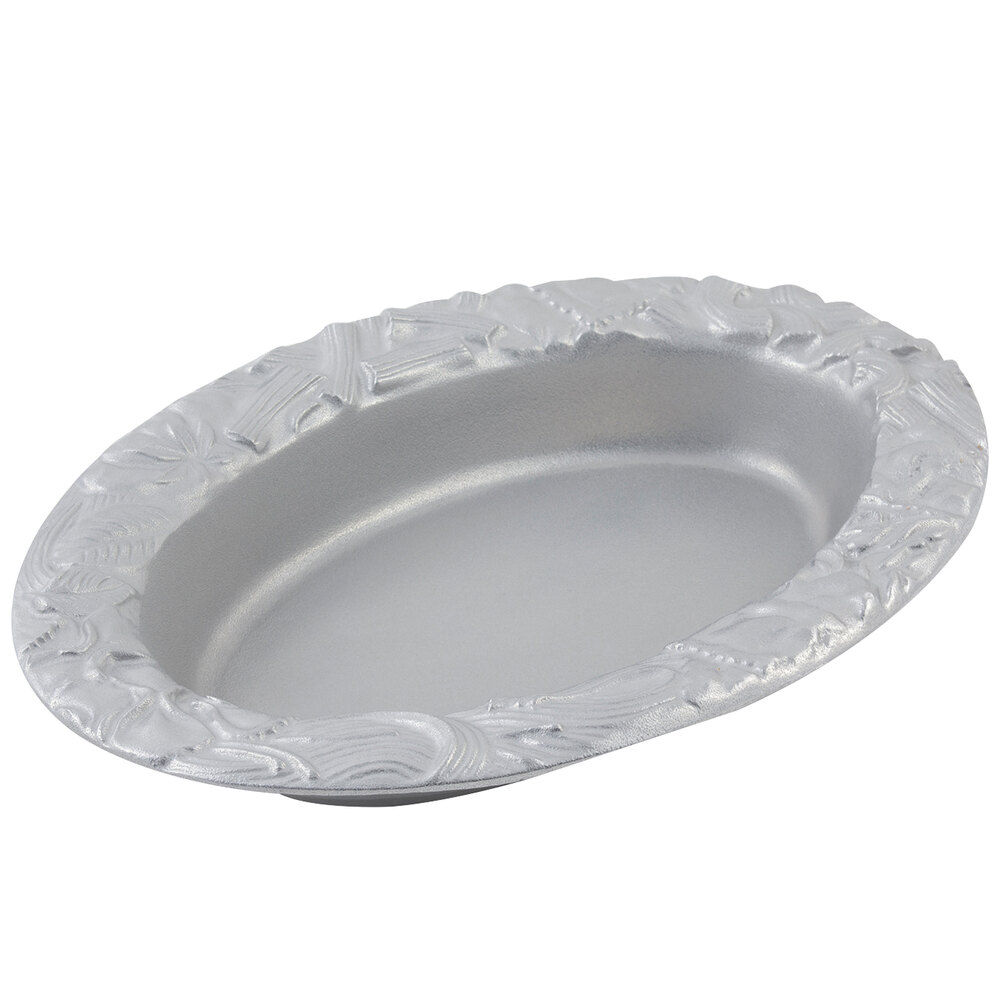 Bon Chef 5501P 5 Qt. Pewter-Glo Cast Aluminum Pasta Bowl