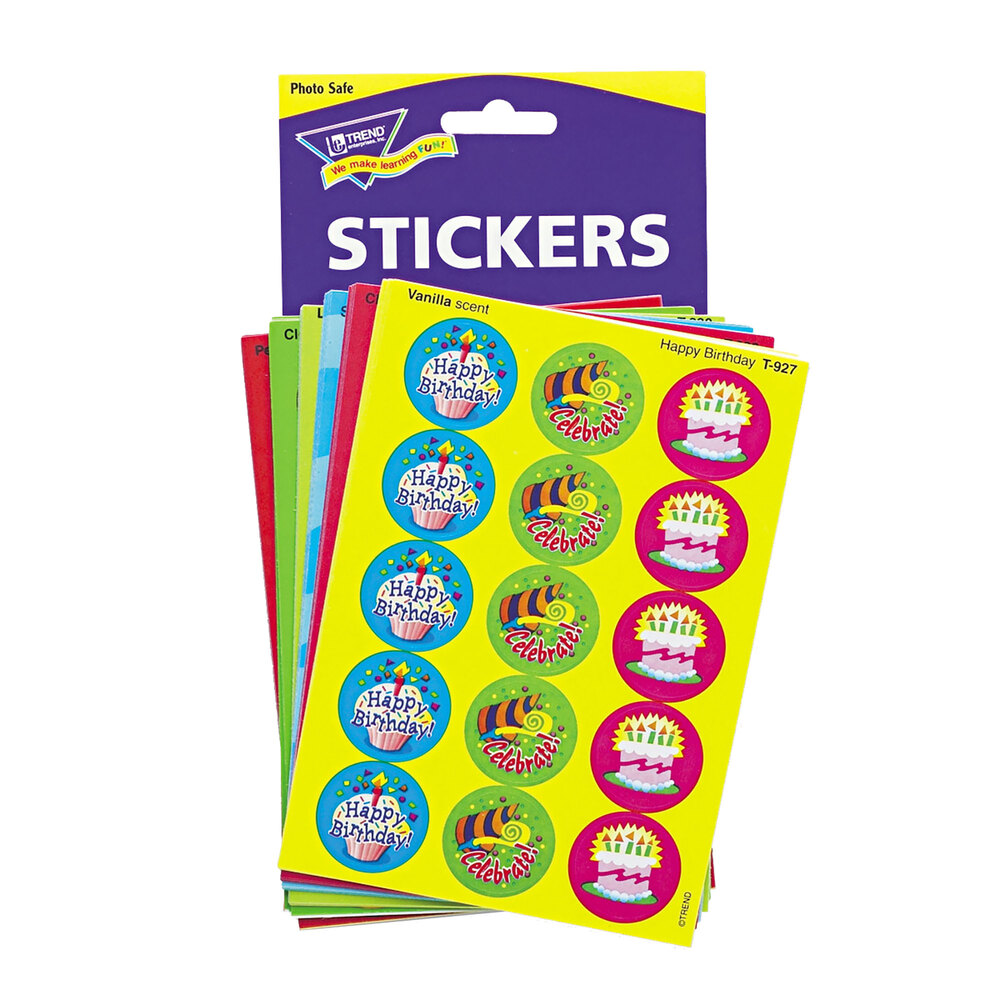 Trend T-580 Stinky Stickers Seasons & Holidays Sticker Variety Pack ...
