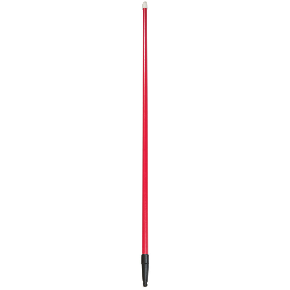 Carlisle 4022005 Sparta 60" Red Tapered / Threaded Fiberglass Broom ...