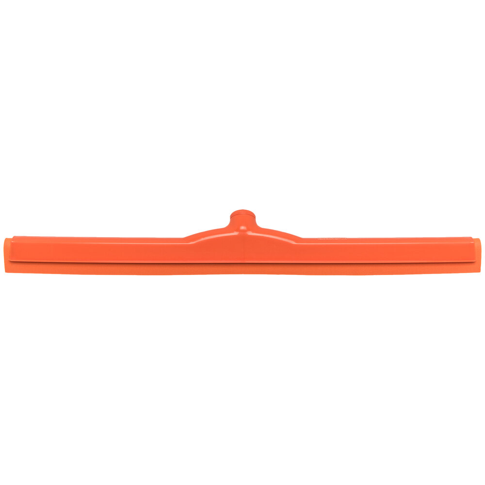 Carlisle 4156824 Sparta 24" Orange Double Foam Floor Squeegee with ...