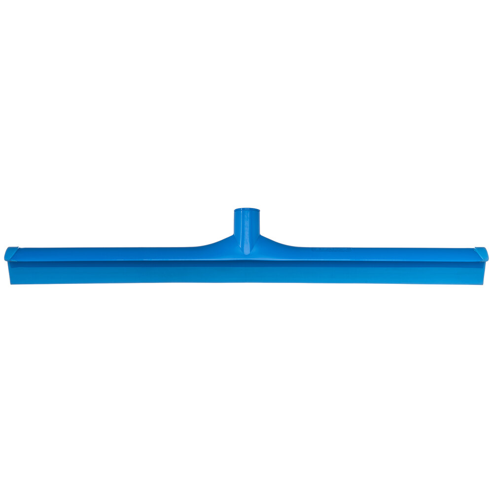 Carlisle 3656814 Sparta 24" Blue Single Blade Rubber Squeegee with ...