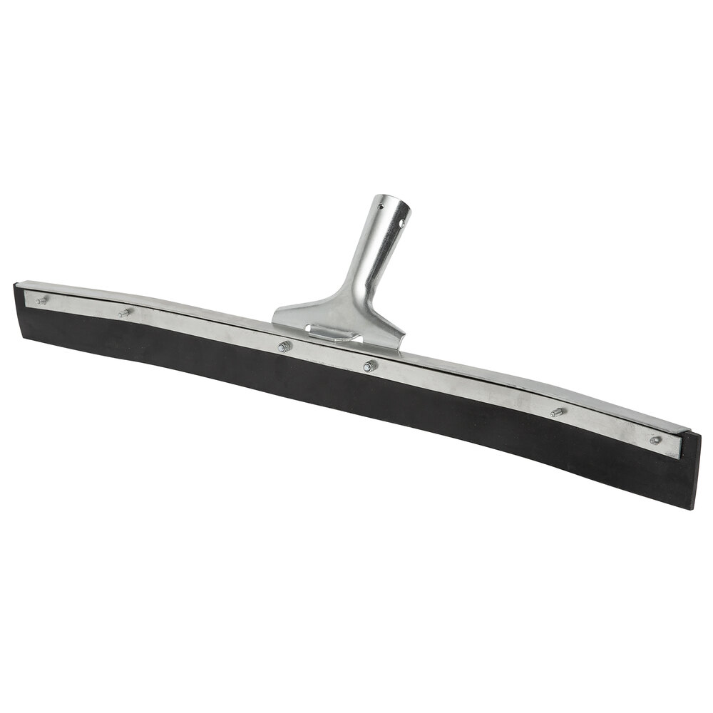 Carlisle 36324C00 Flo-Pac 24" Curved End Black Rubber Floor Squeegee ...