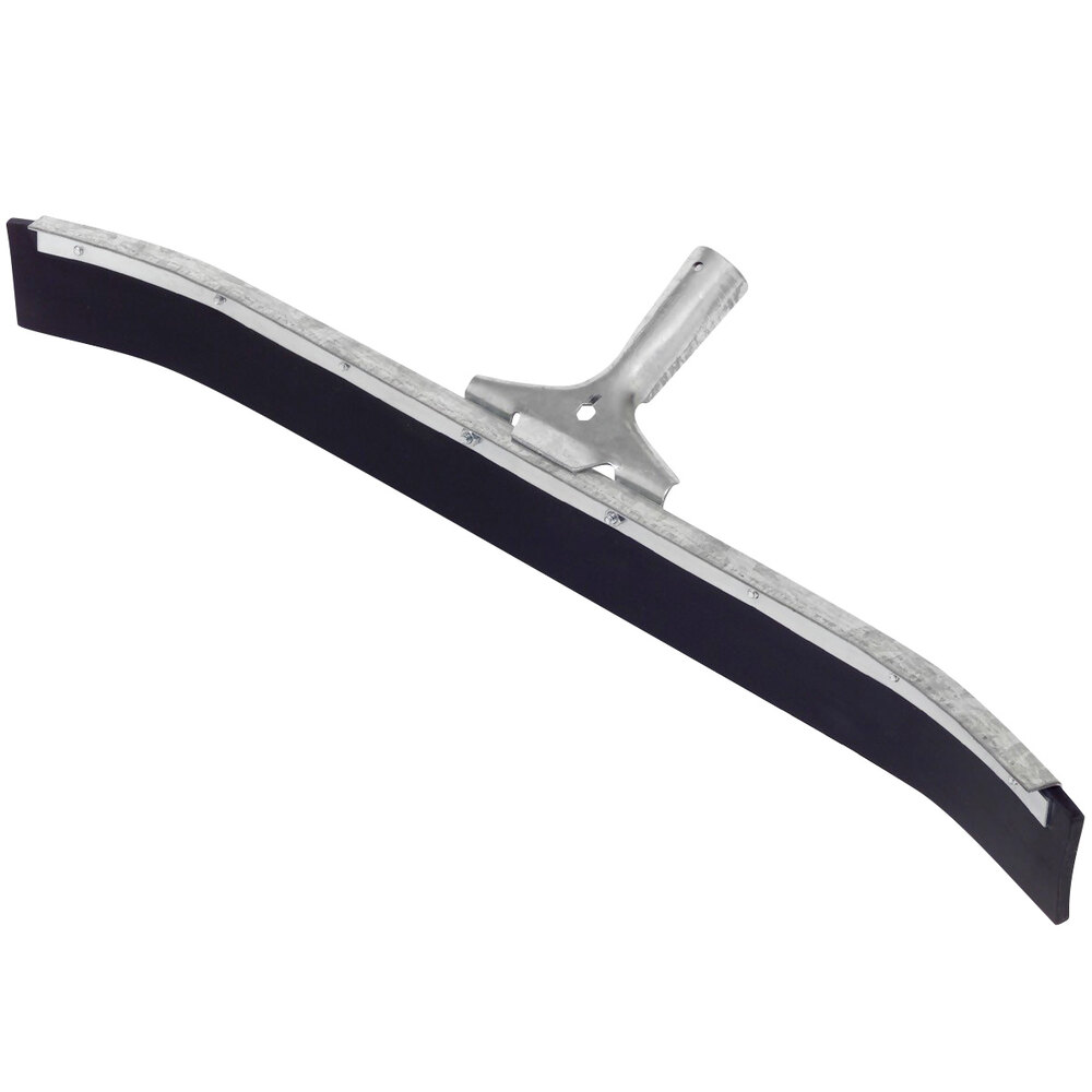 Rubbermaid® FG9C3400BLA 24" Black Curved Rubber Floor Squeegee