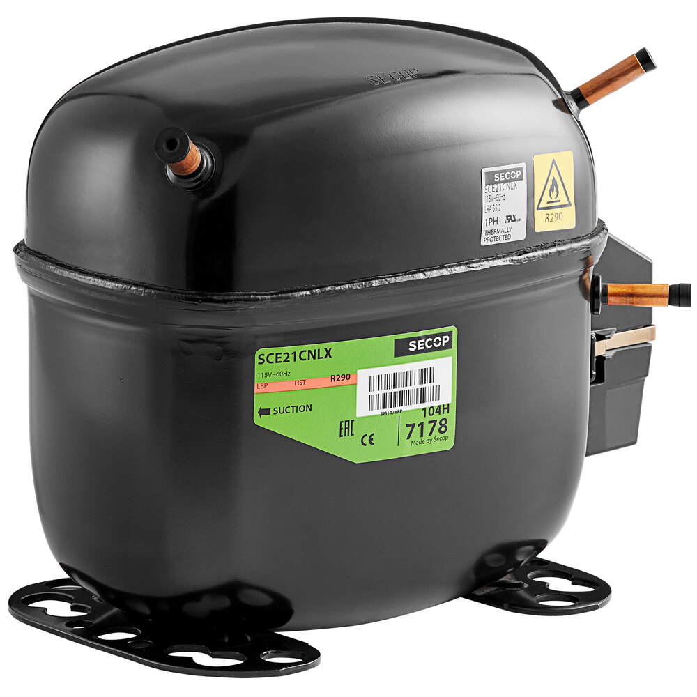 Avantco 17817445 Compressor for GDC-49F-HC, GD-ICE-49F, and SS-3F-HC ...