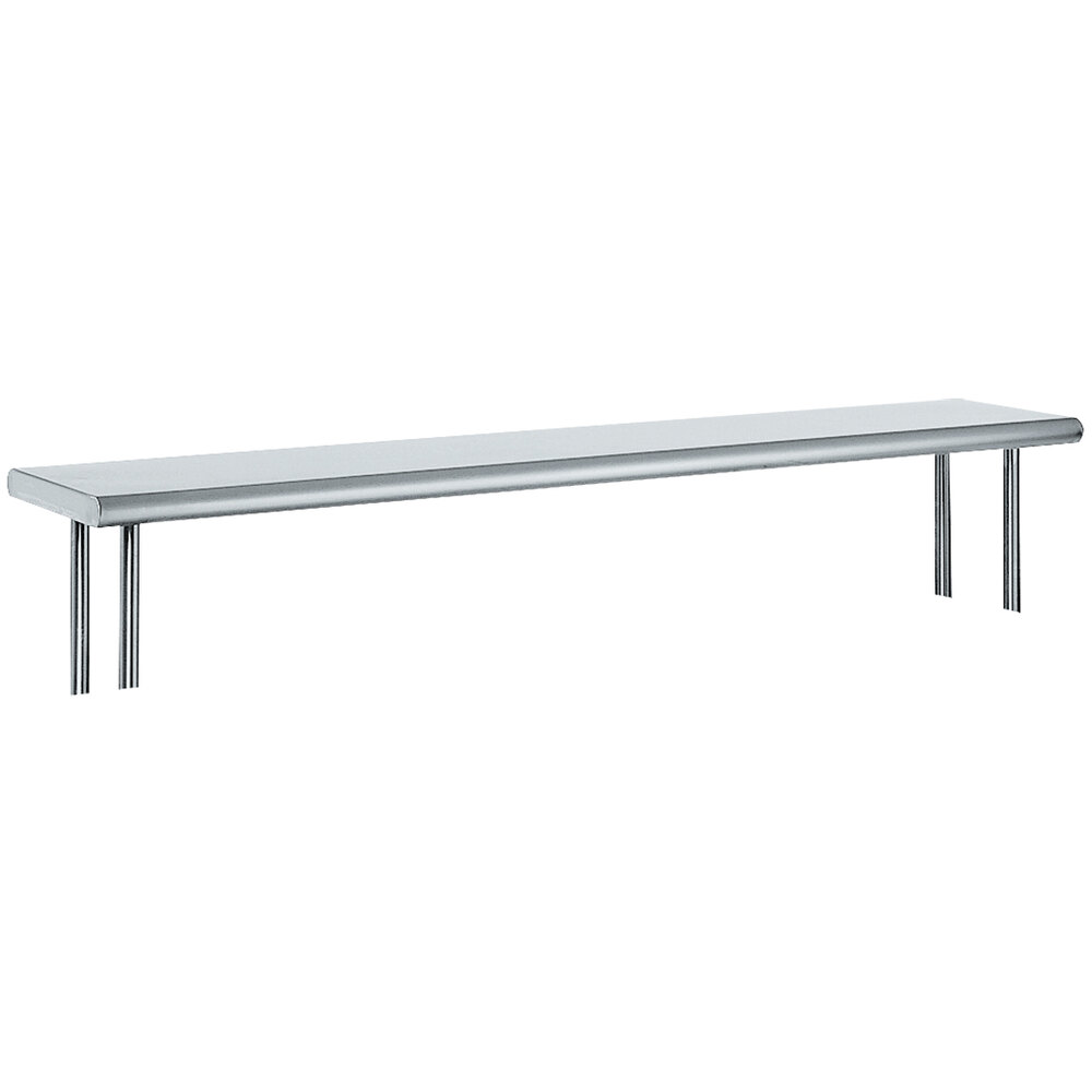 Advance Tabco OTS-15-36 15" x 36" Table Mounted Single Deck Stainless ...