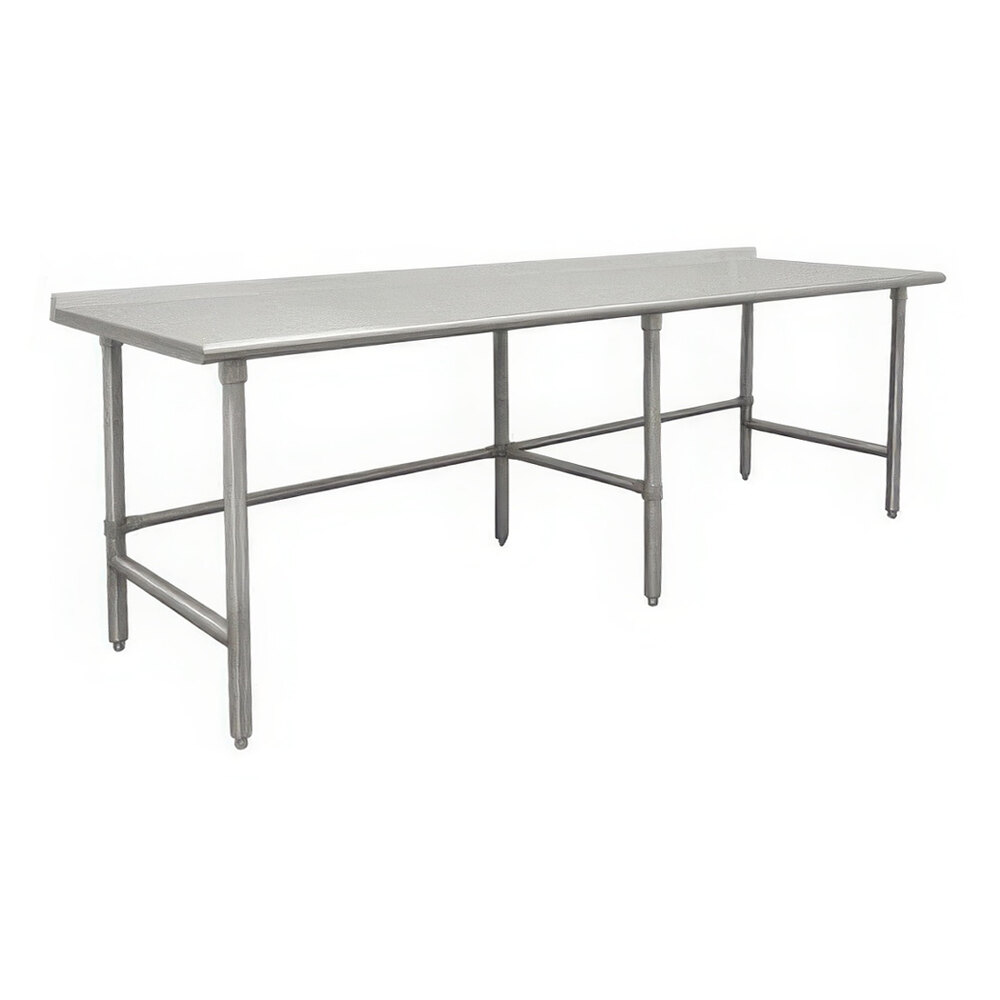 Advance Tabco TFLG-368 36" x 96" 14 Gauge Open Base Stainless Steel ...