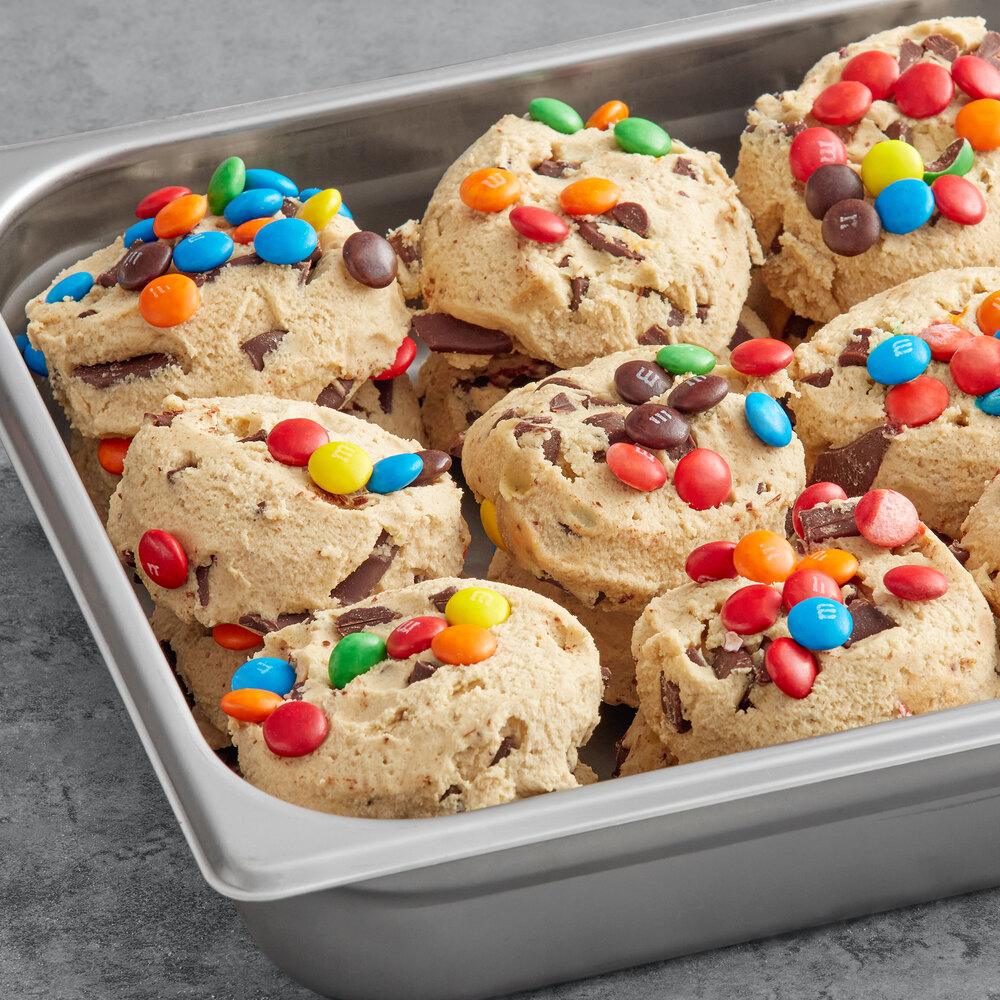 David's Cookies Decadent M&M's® Chocolate Chunk Cookie Dough 4.5 oz ...