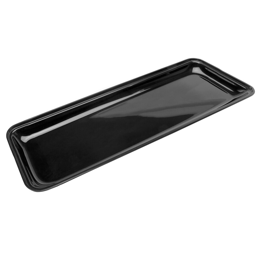 Delfin from Steelite International DFTRC241010 24" x 10" x 1" Black ...