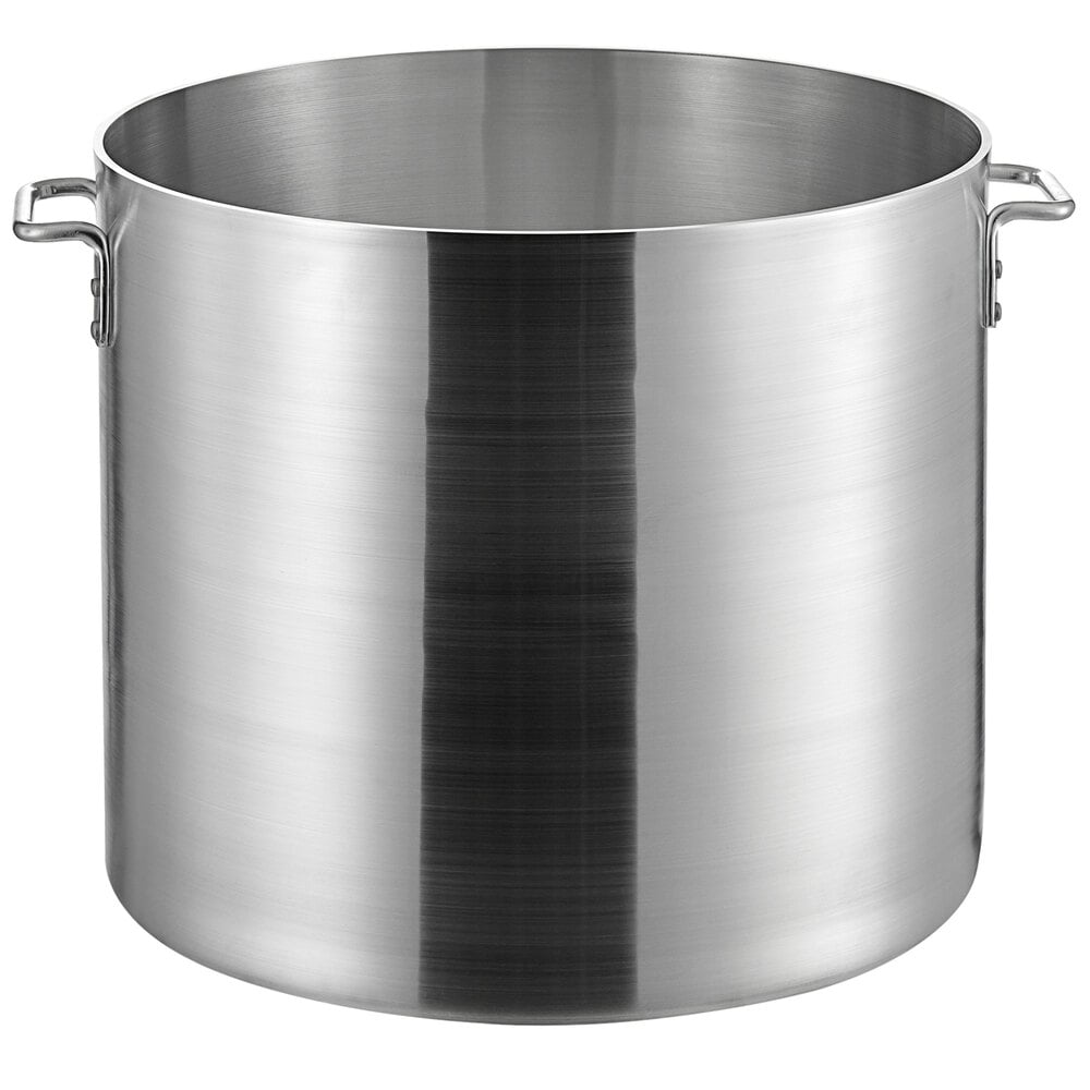 100 Qt. Aluminum Stock Pot (Heavy Weight) | WebstaurantStore