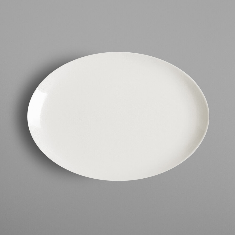 RAK Porcelain NNOP36 Nano 14 1/8" x 10 5/8" Ivory Porcelain Oval Coupe ...