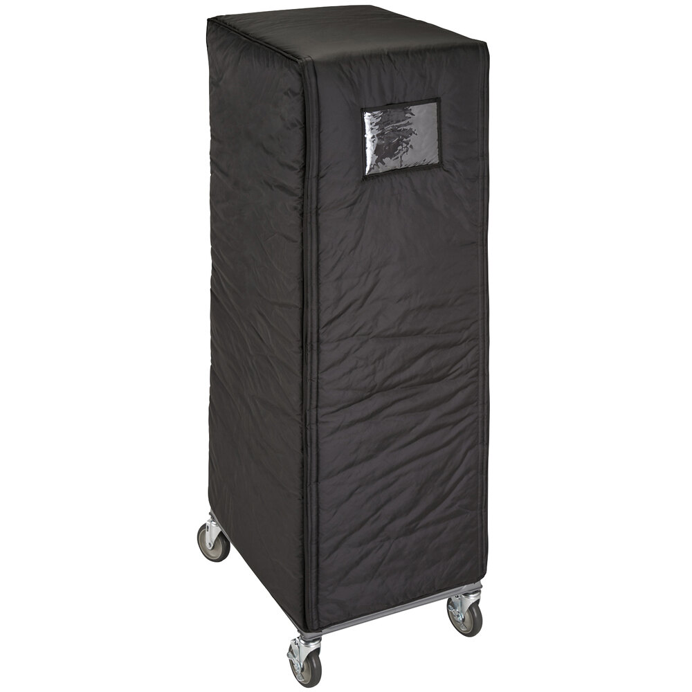 Cambro GBIRC272162110 GoBag® Insulated Black Nylon Bun Pan Rack Cover ...