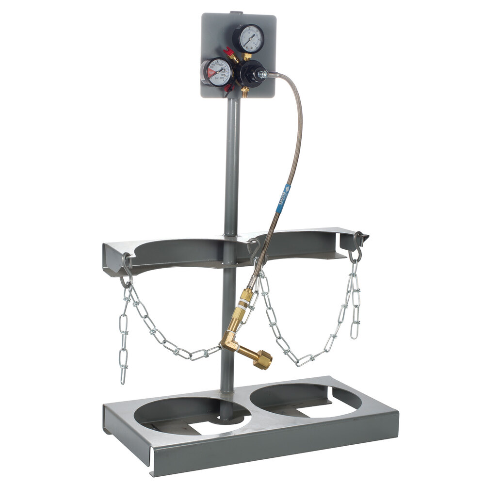 Bunn 52367.1000 Twin Tank Rack for 20 lb. CO2 Cylinders
