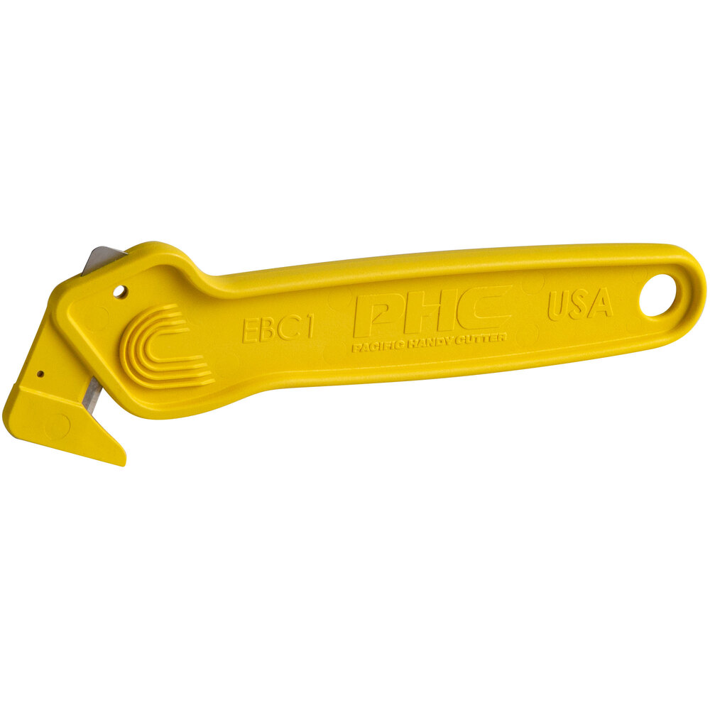 Pacific Handy Cutter EBC-1 Yellow All-Purpose Cutter with Concealed Blade