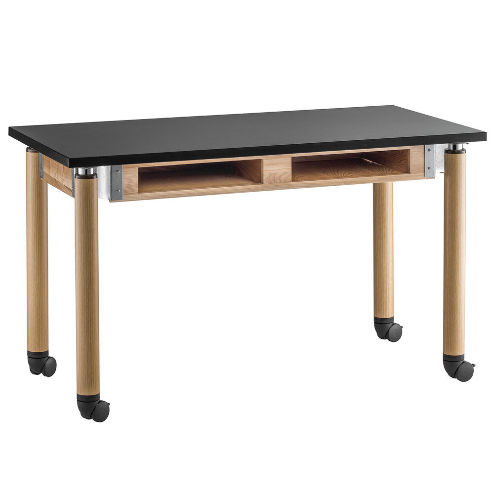 National Public Seating SLT5-2454PBC 24" x 54" Height Adjustable Mobile ...