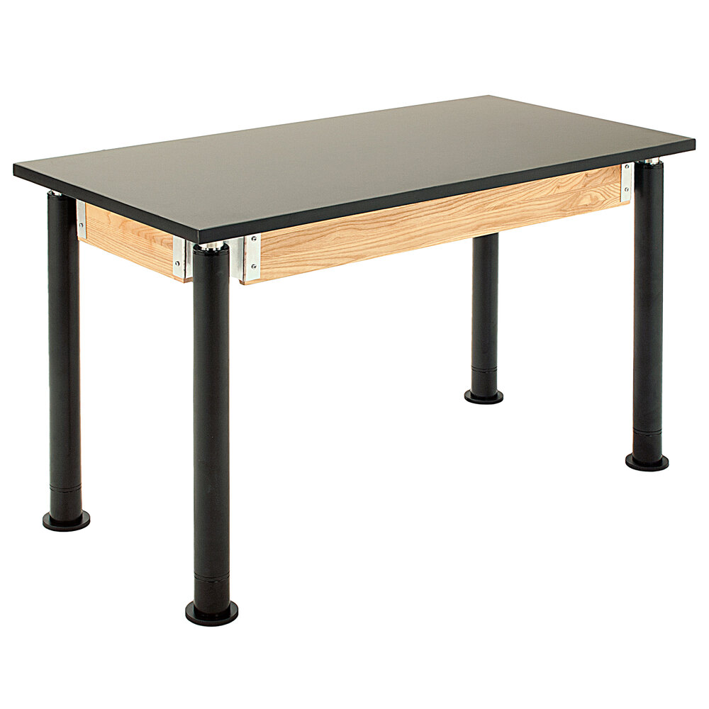 National Public Seating SLT4-3060P 30" x 60" Height Adjustable Science ...