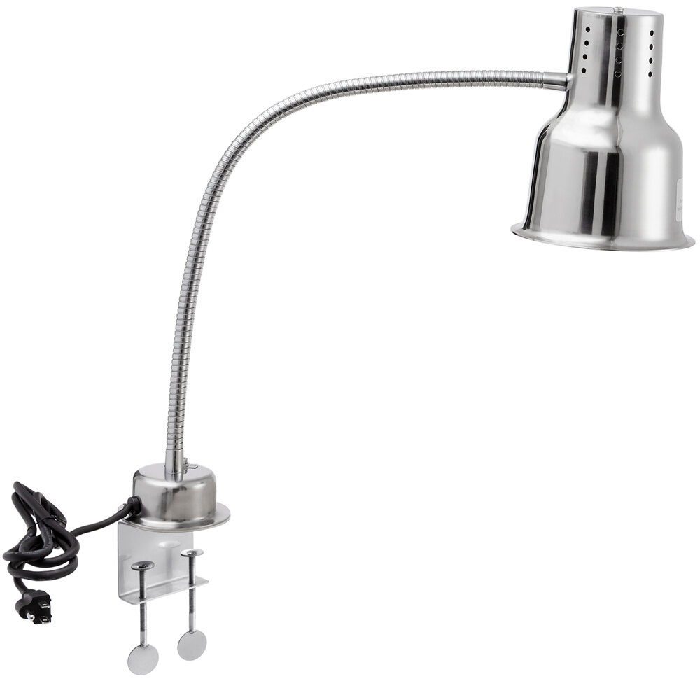 Avantco HL24SSC 24" Single Arm Stainless Steel Heat Lamp with Avantco ...