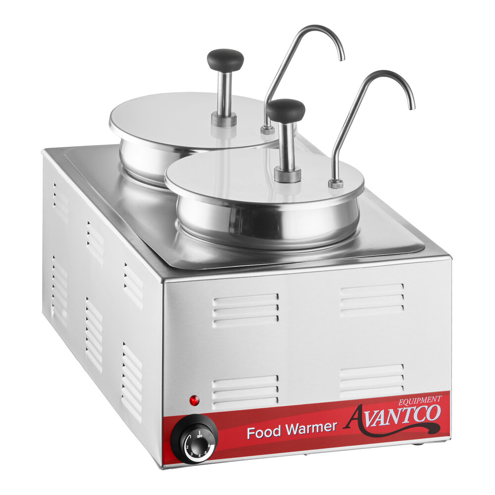 Avantco 12" x 20" Full Size Electric Countertop Food Warmer / Topping ...