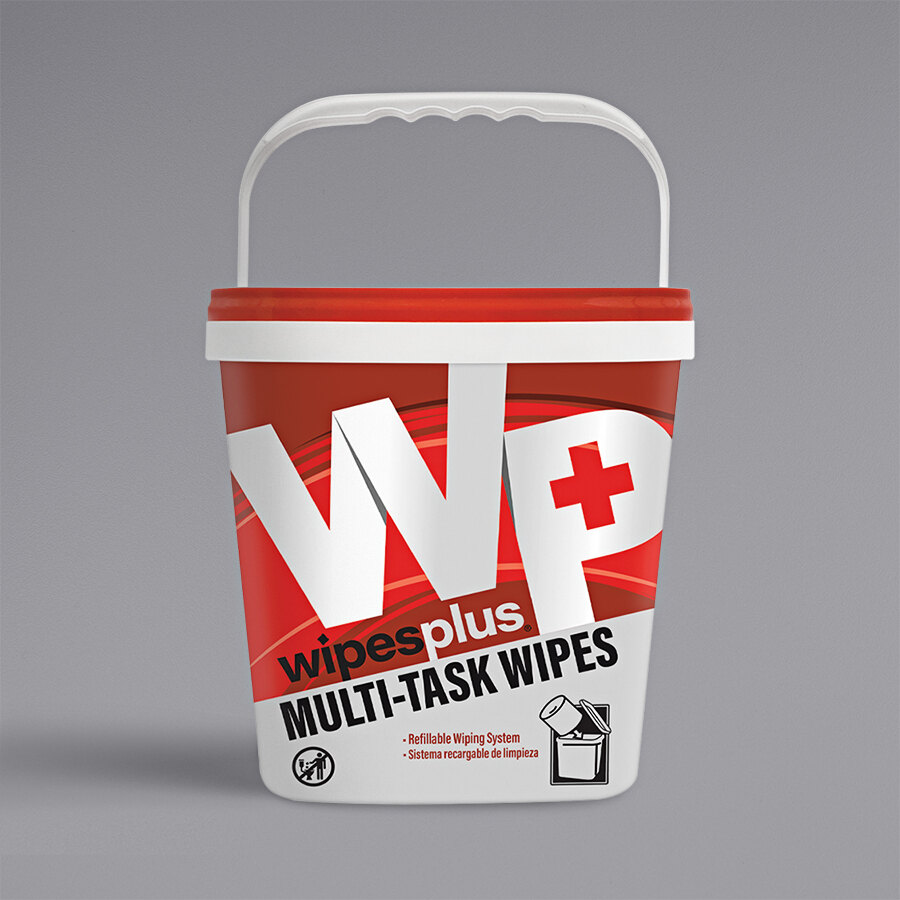 WipesPlus Bucket for Multi-Task Wipes - 4/Case