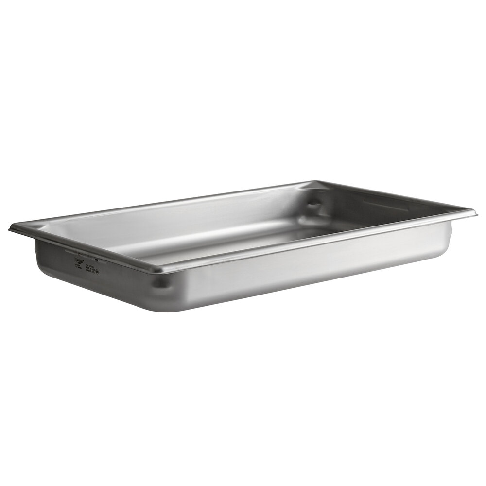 Vollrath 5IPF25 Super Pan V® Full Size 2 1/2" Deep Anti-Jam Stainless ...