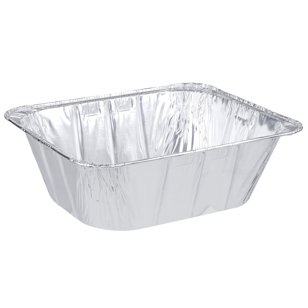 Western Plastics Half Size Foil Steam Table Pan Extra Deep 4 3/16 ...