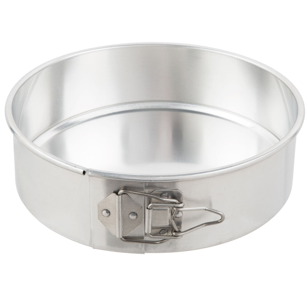 Chicago Metallic 40409 9" x 2 3/4" Aluminum Springform Cake Pan