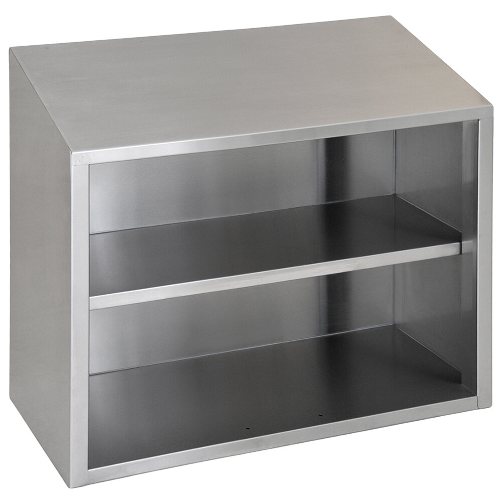 Eagle Group WCO-24 24" Stainless Steel Open Wall Cabinet