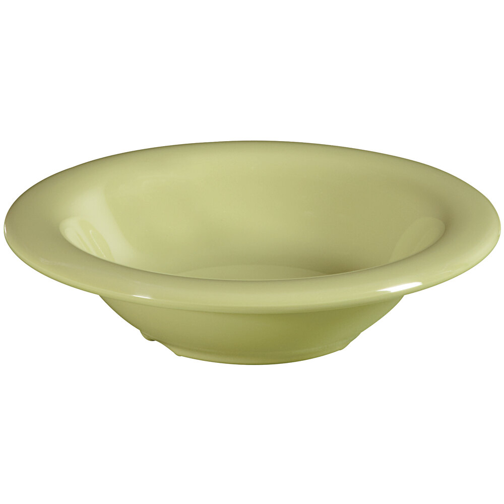 GET B-86-AV Diamond Harvest 8 oz. Avocado Melamine Bowl - 48/Case