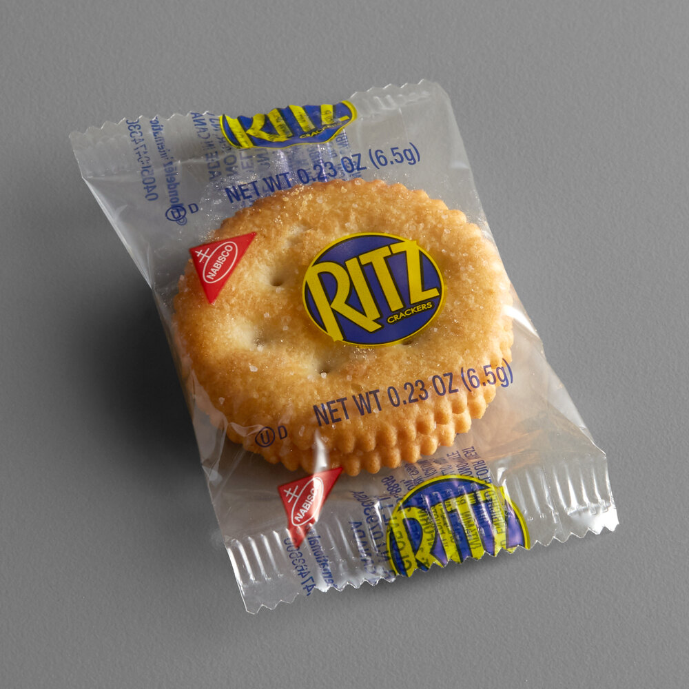 Nabisco Ritz 2 Count (0.23 oz.) Original Crackers - 300/Case