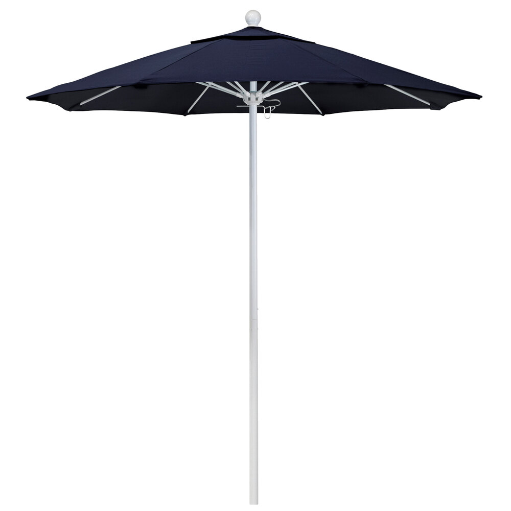 California Umbrella ALTO 758 SUNBRELLA 1A Venture 7 1/2' Round Push ...